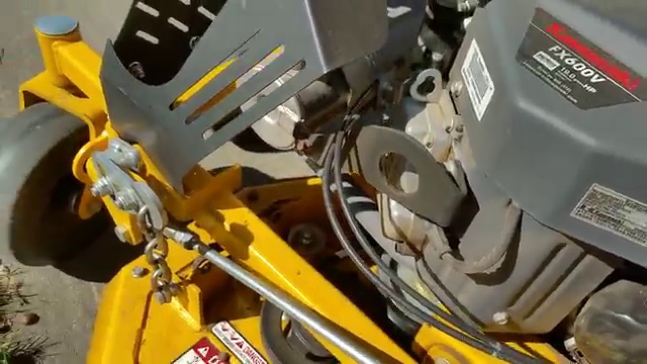 Wright Stander Intensity Cutter Deck Noise - YouTube