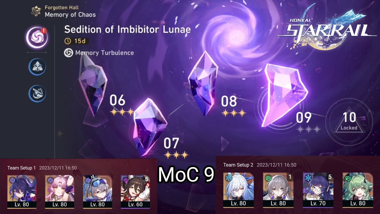 Honkai : Star Rail : Memory of Chaos : Sedition of IL (IX) - YouTube