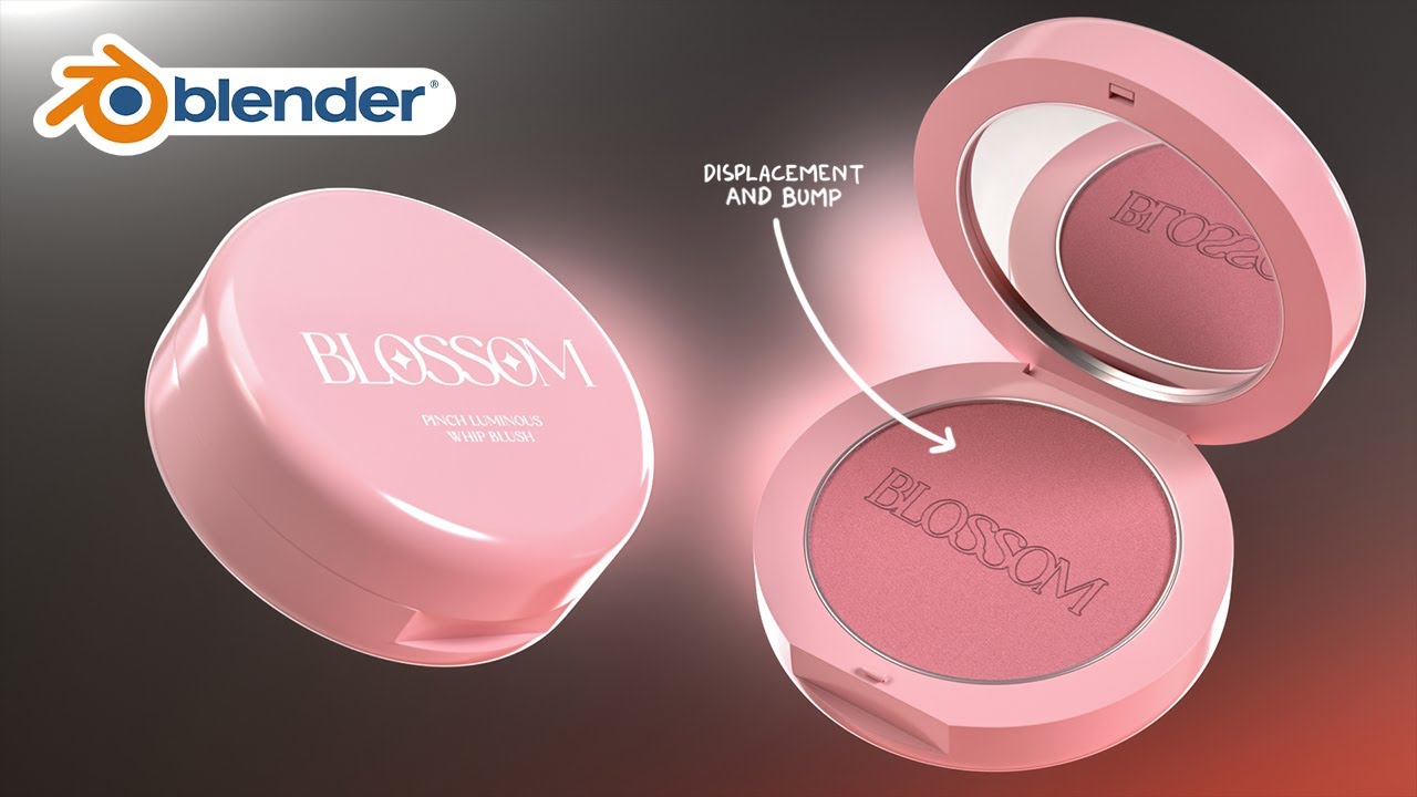 Blender - Blush On Modeling Tutorial - YouTube