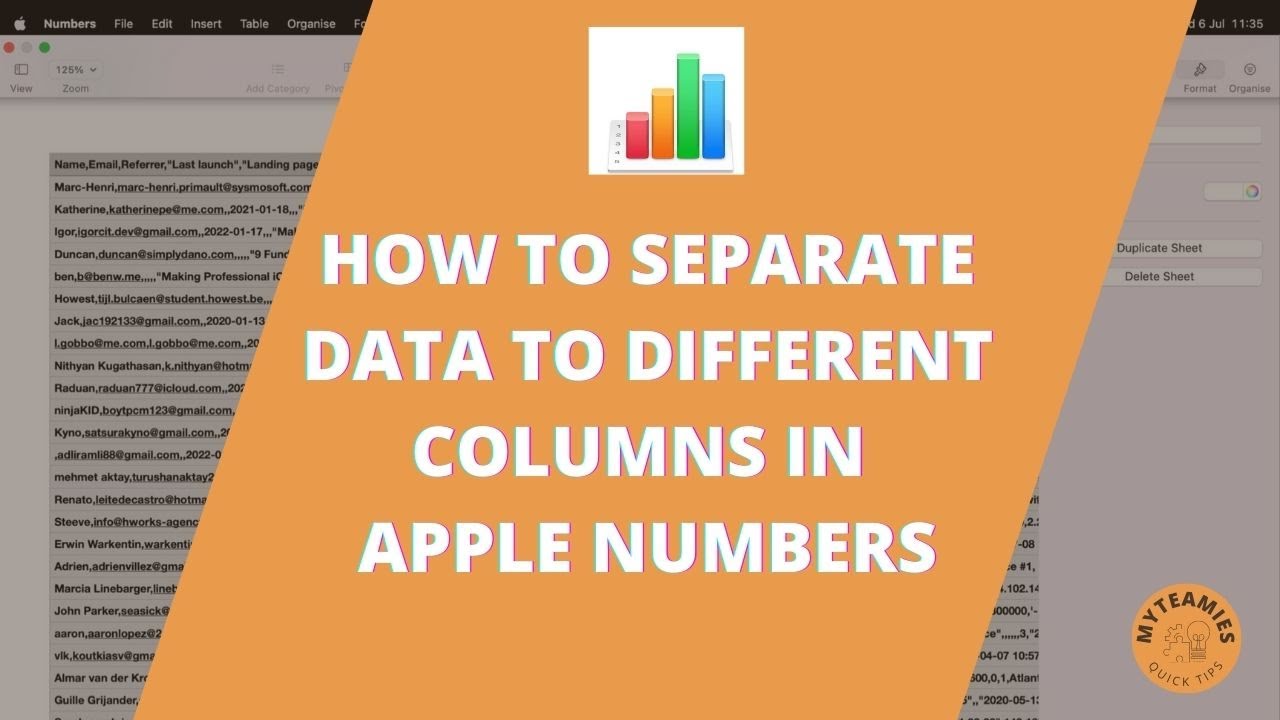 How To Separate Data Into Columns In Apple Numbers YouTube How To Separate Data Into Columns In Apple Numbers YouTube