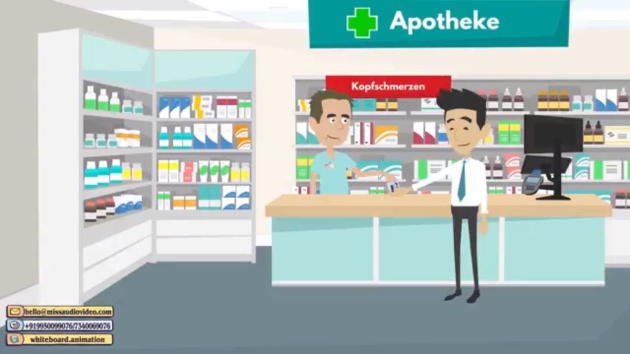Pharmaceutical Companies Develops Medicines Animation Promotional Video ...