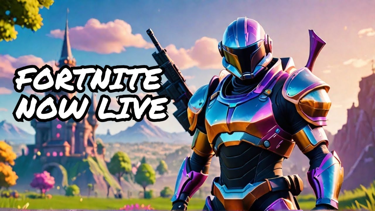 Epic Fortnite LIVE Action Gameplay Starts Now! - YouTube