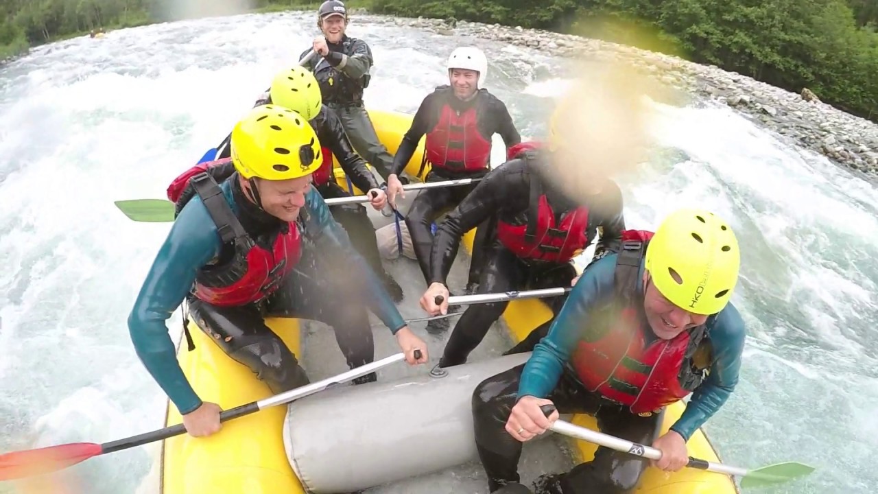 Rafting i Valldal - YouTube