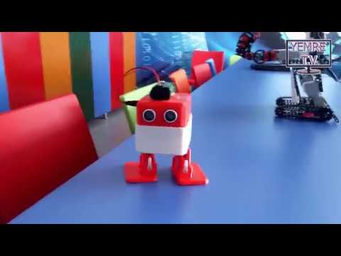 Yürüyüp dans edebilen robot. Diy 4 Dof Robot with arduino nano