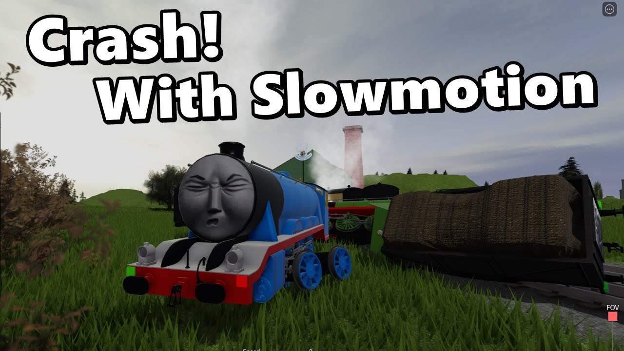 Gordon Express Crash! With Slow Motion - YouTube