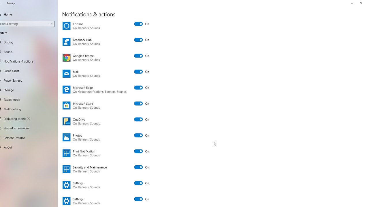 Notifications & Actions - YouTube