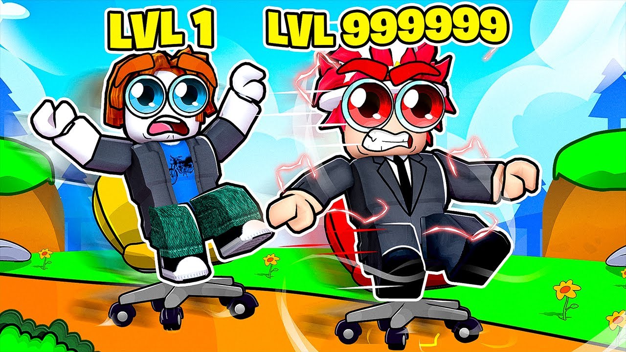 I Became THE FASTEST in CHAIR RACE! - YouTube