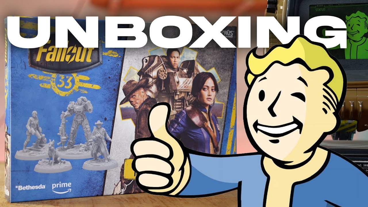 Fallout Amazon Prime series miniatures - YouTube