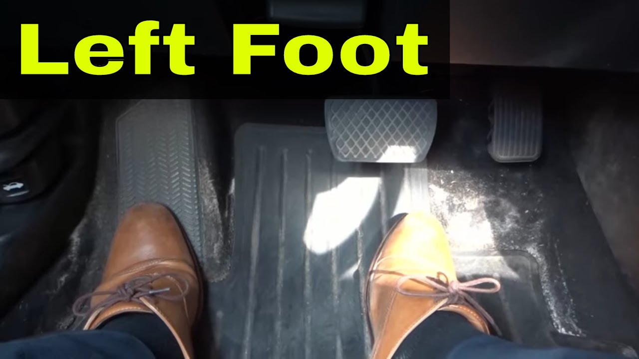 Where Should You Put Your Left Foot When Driving Automatic - YouTube