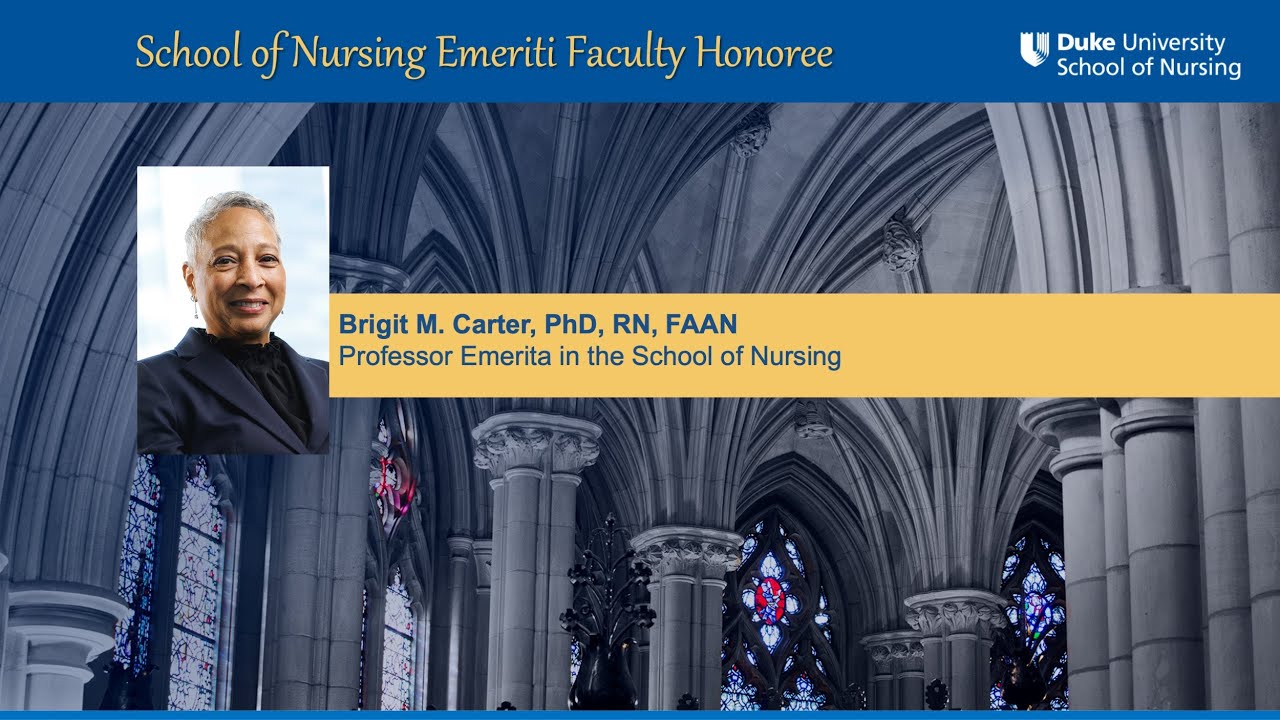 2024 Distinguished Emeriti - School of Nursing - YouTube