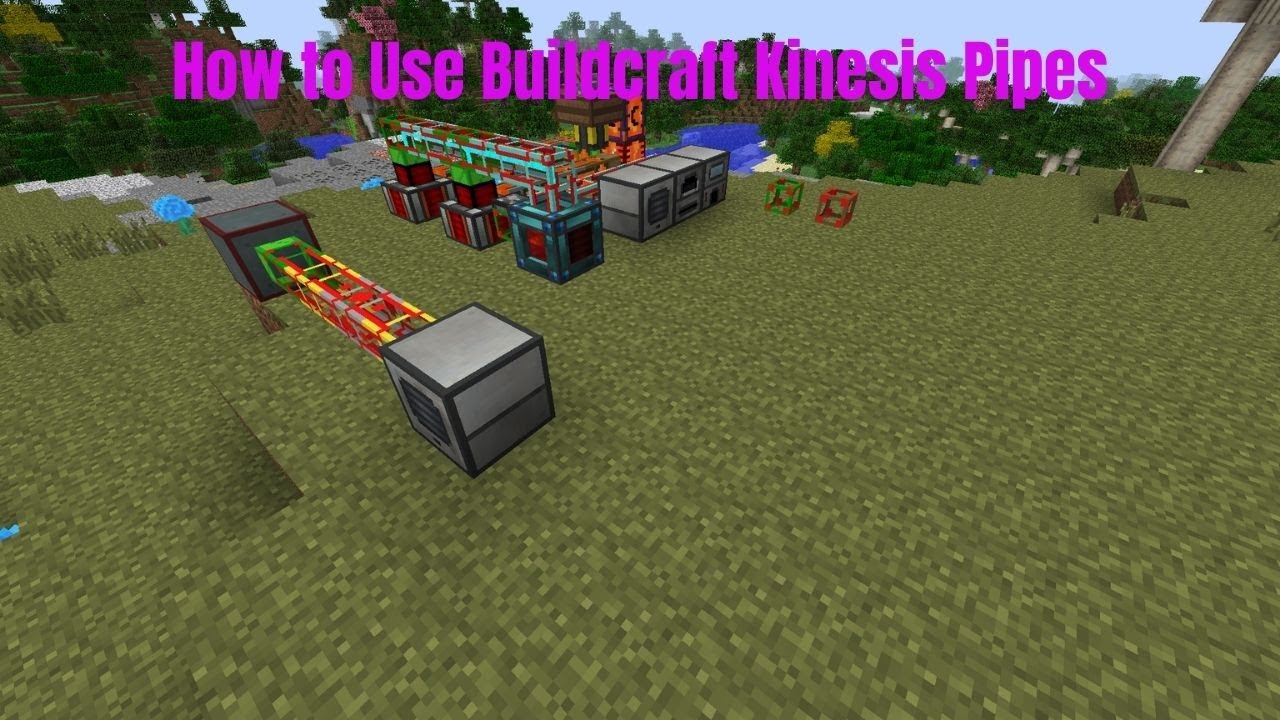 How BuildCraft Kinesis pips work ! - YouTube