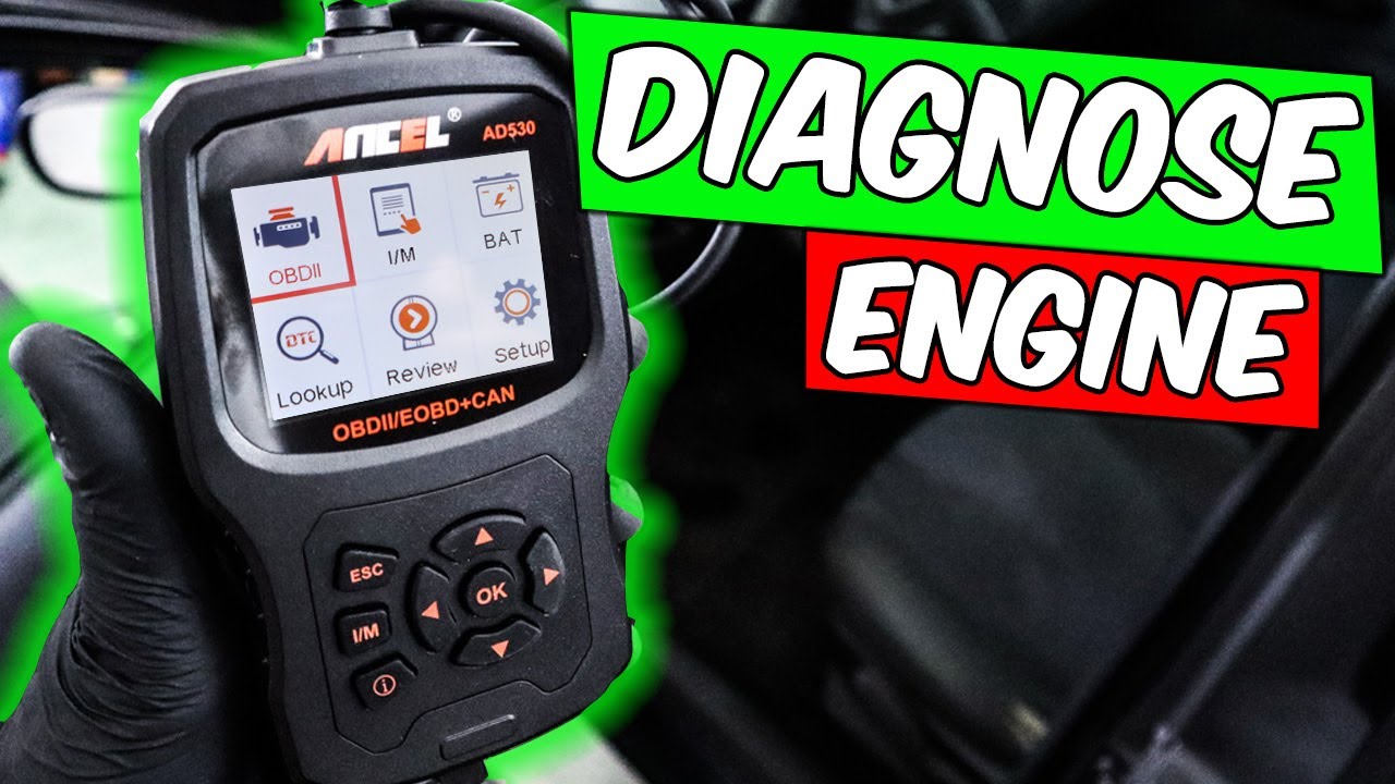 How to use engine code reader - YouTube