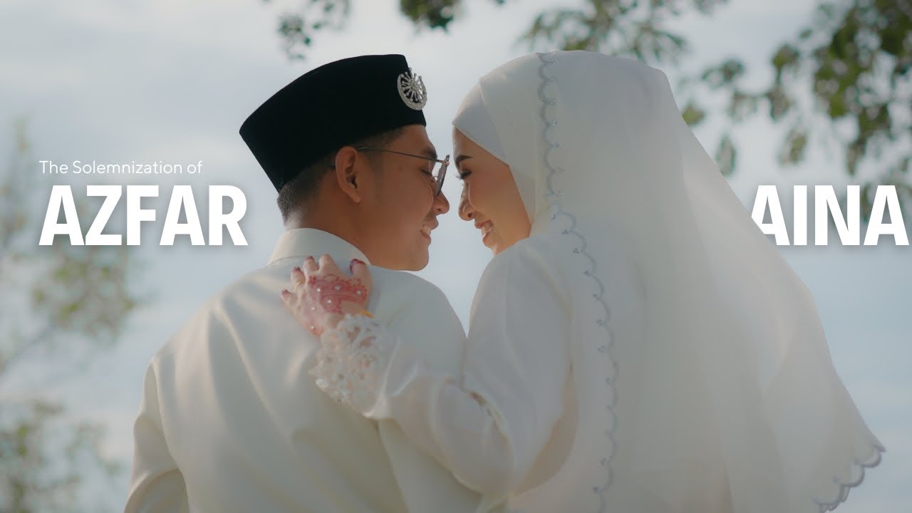 Solemnization of Azfar & Aina Ariesya - YouTube