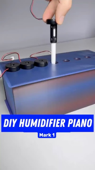 DIY Humidifier Piano Project with Arduino #electronics #arduino #diy #engineering - YouTube