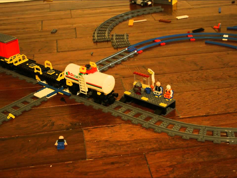 Lego Train Scene - YouTube