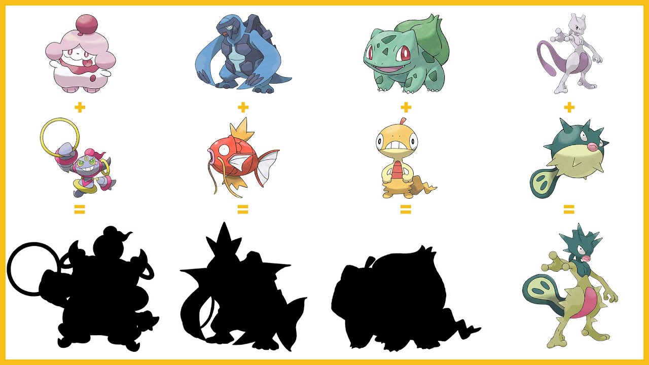 Pokemon Fusion Compilation #293 | qwilfish | mewtwo | scraggy ...