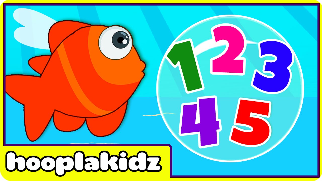 12345 Once I Caught A Fish Alive Nursery Rhyme Hooplakidz YouTube