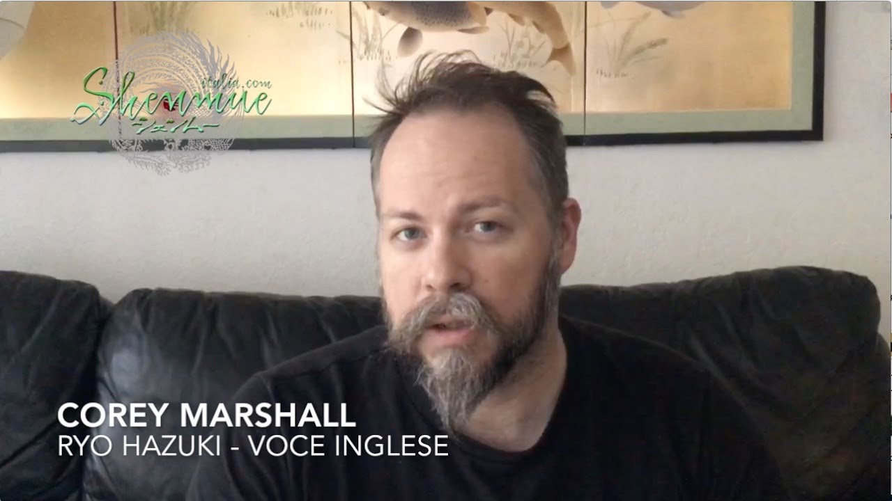 Corey Marshall - Messaggio per i fan italiani di Shenmue - YouTube