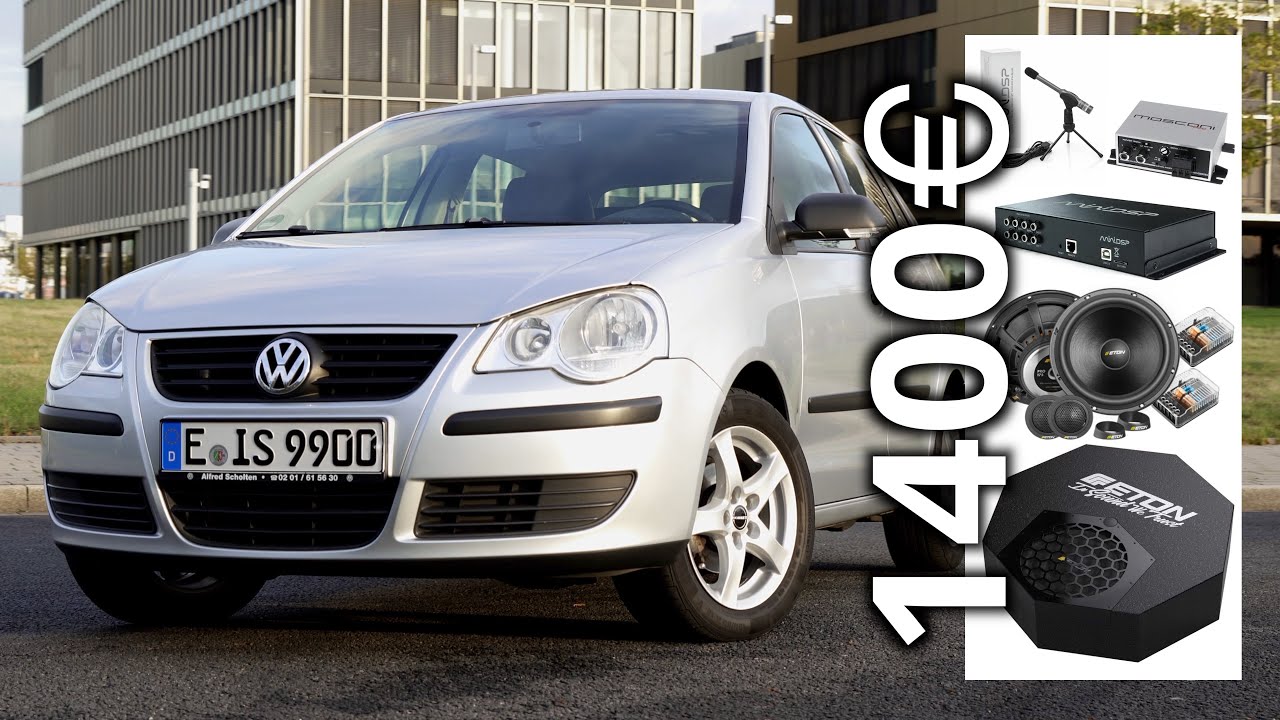 High-End SOUNDSYSTEM in einem alten POLO!?? - Erfahrungsbericht - YouTube
