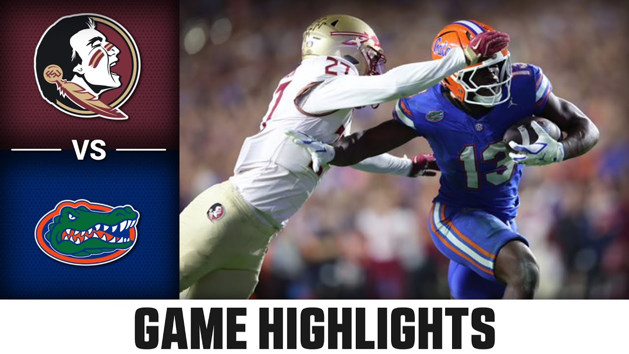 Florida State vs. Florida Game Highlights | 2025 ACC Football - YouTube