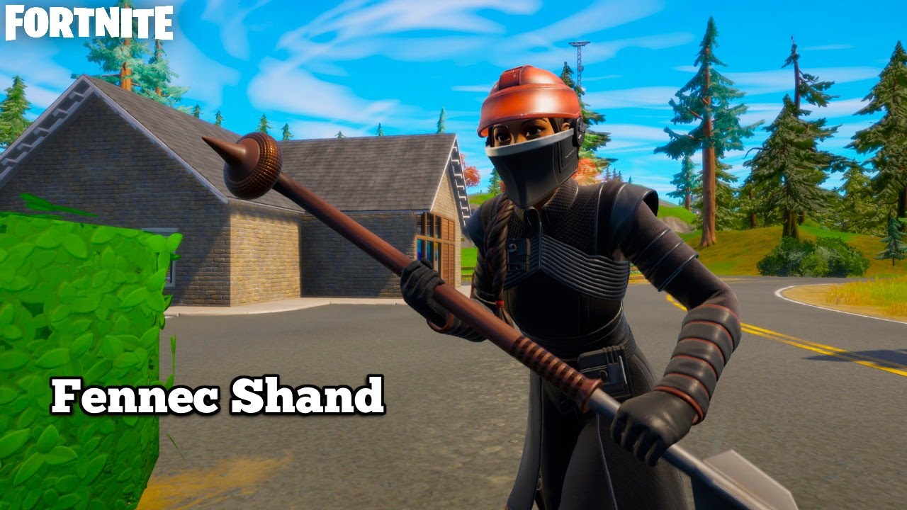 *NEW* FENNEC SHAND SKIN GAMEPLAY - FORTNITE X STAR WARS - BOOK OF BOBA ...
