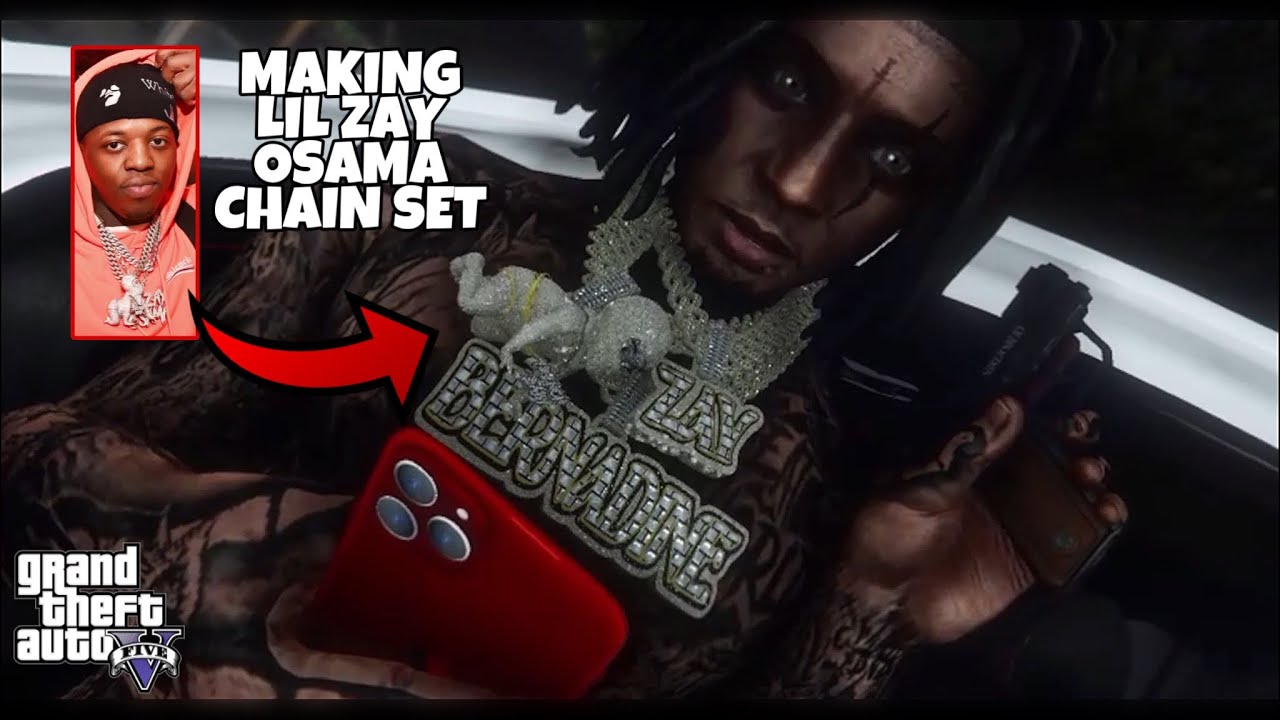 How To Make A Iced Out Cuban Link Chain + Lil Zay Osoma Chain In GTA 5 ...