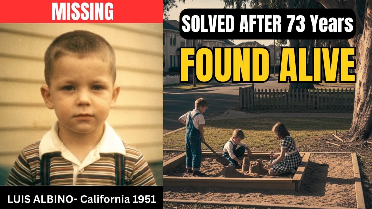 SOLVED: California Cold Case | Luis Albino, 6 | Missing Boy Found Alive ...