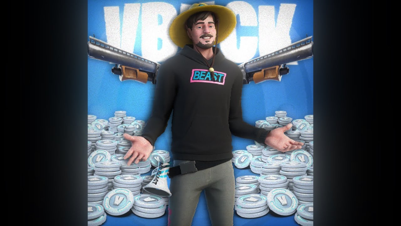 VBUCK ~ I GAVE 10,000 VBUCKS TO A HOMELESS PERSON - YouTube