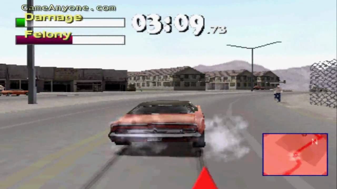 Driver 2 [PS1] - Mission 23: Bank Job - YouTube