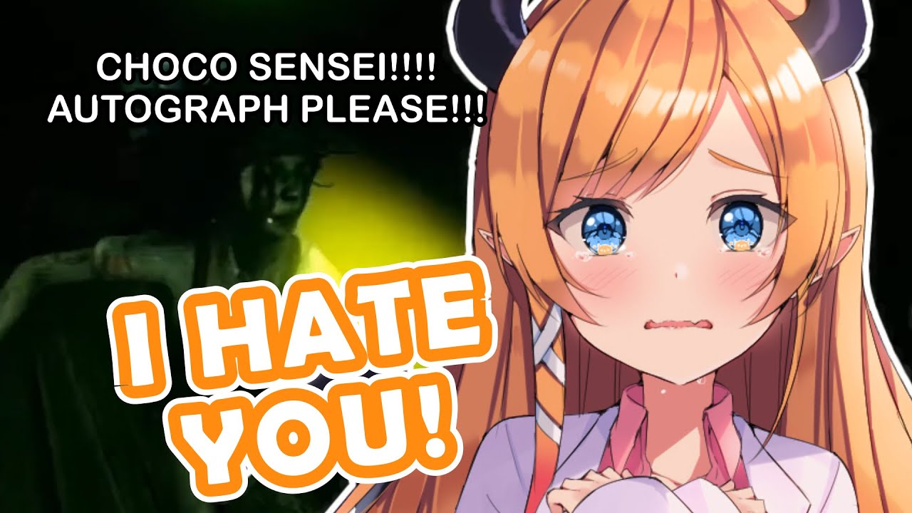 Hanako Keeps Scaring Choco-Sensei【Hololive | Yuzuki Choco】 - YouTube