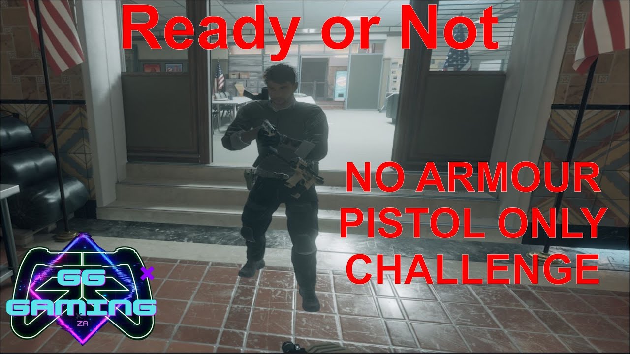 Ready or Not Pistol only challenge with no armour - YouTube