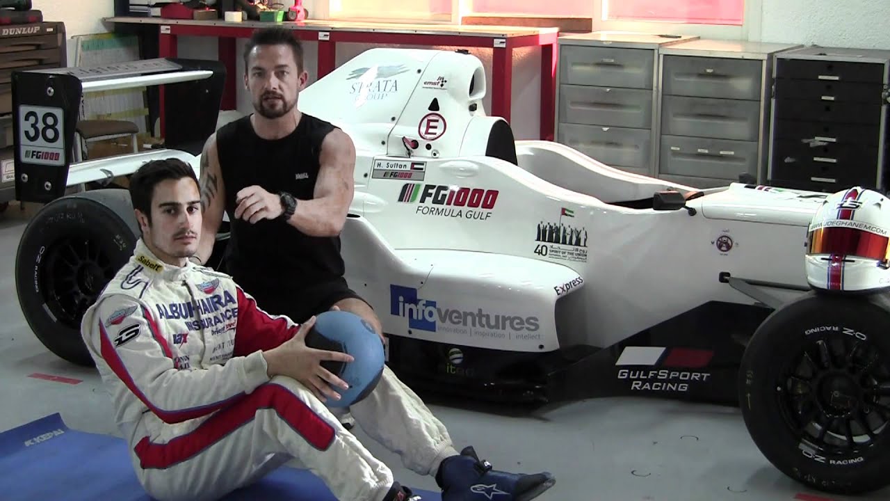 Workout Routine For Formula 1 Drivers Part 2 | eZeWorkout - YouTube