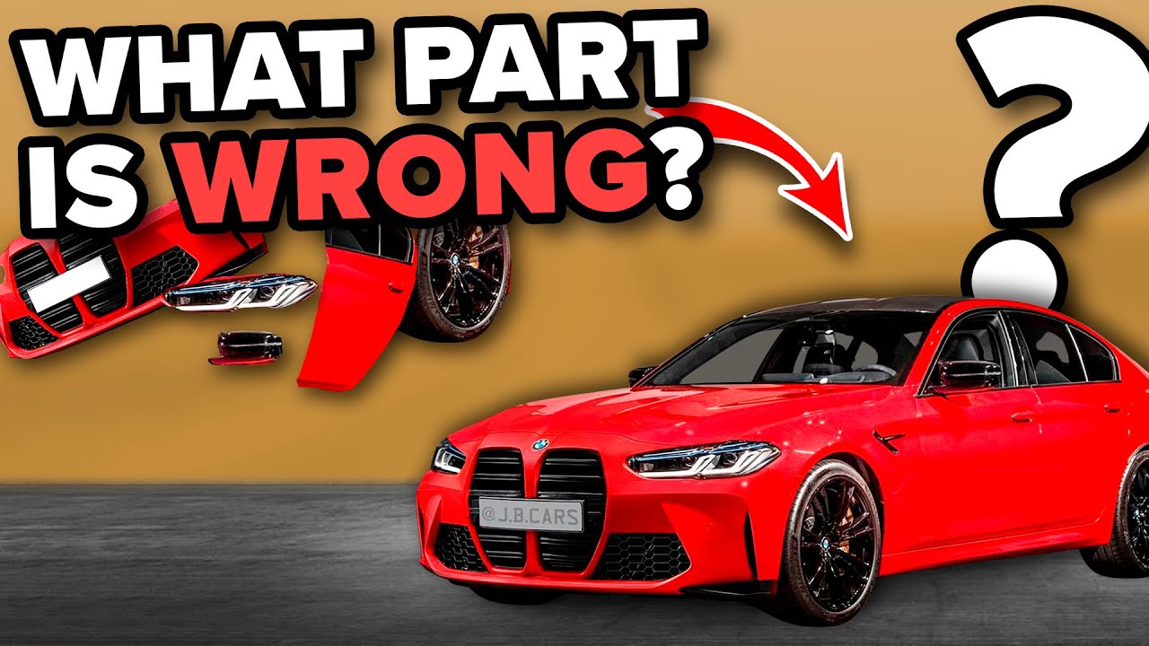Guess The Wrong Part on The Car | Car Quiz - YouTube