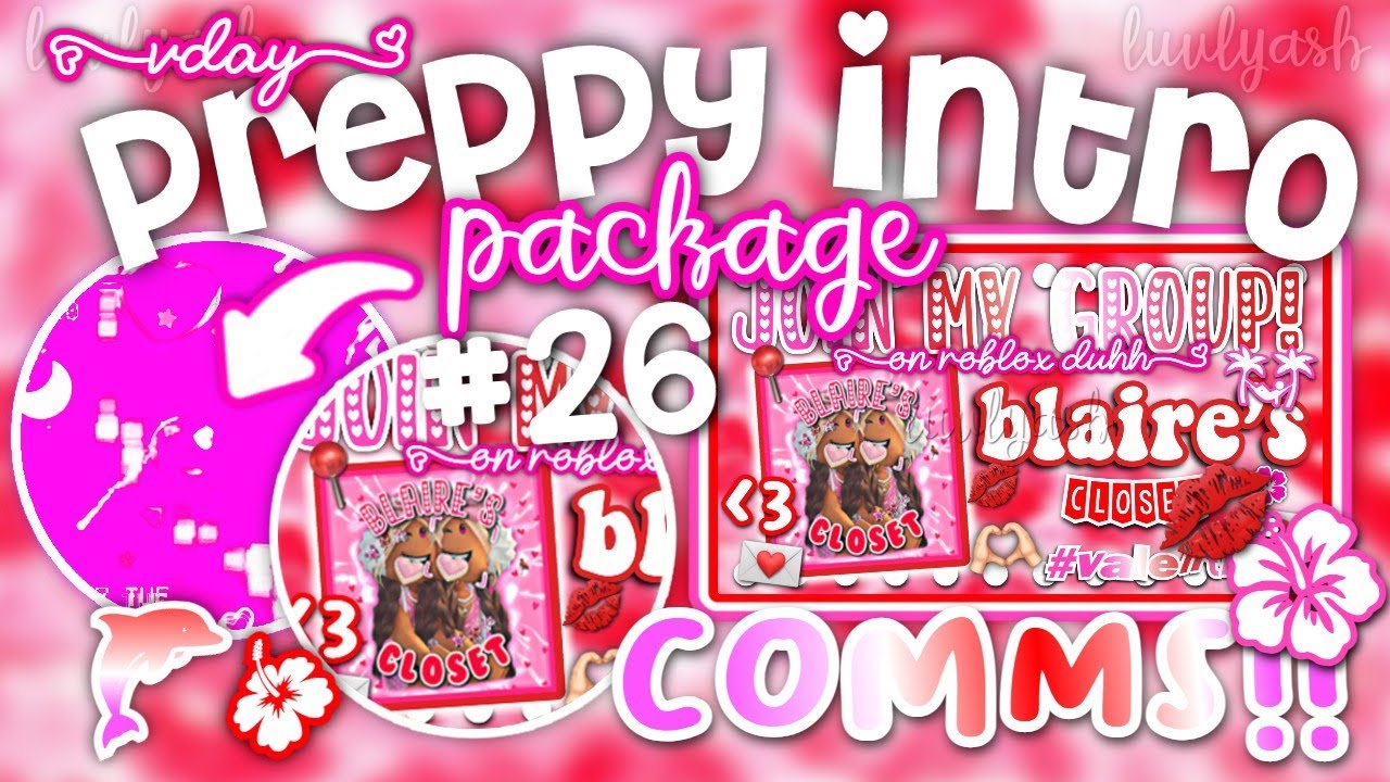 intro package #26!! 💓📍💌 (comms/paid) - YouTube