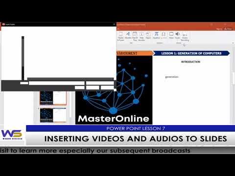 POWER POINT LESSON 7 - YouTube