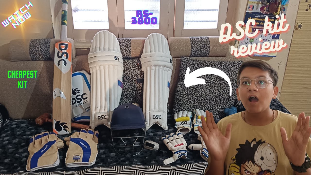 DSC full size beginner cricket kit unboxing + what's inside my kit ...