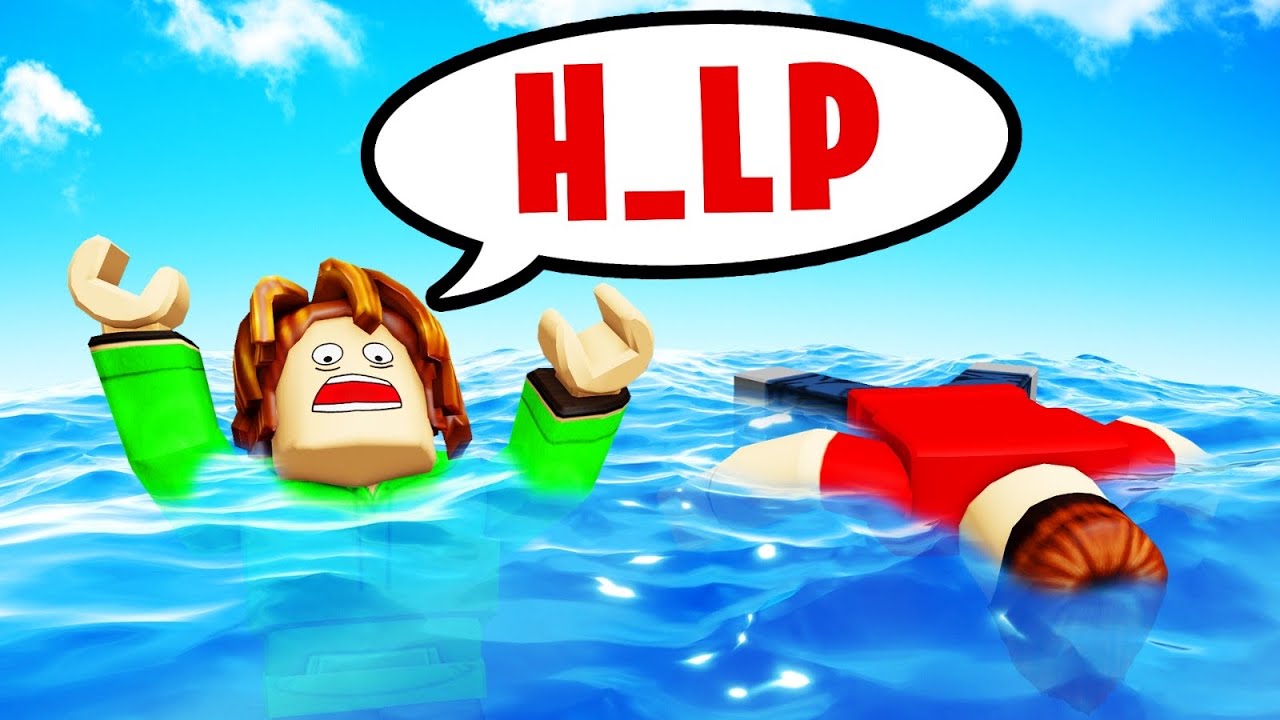 Wrong Word = DROWN In Roblox… - YouTube