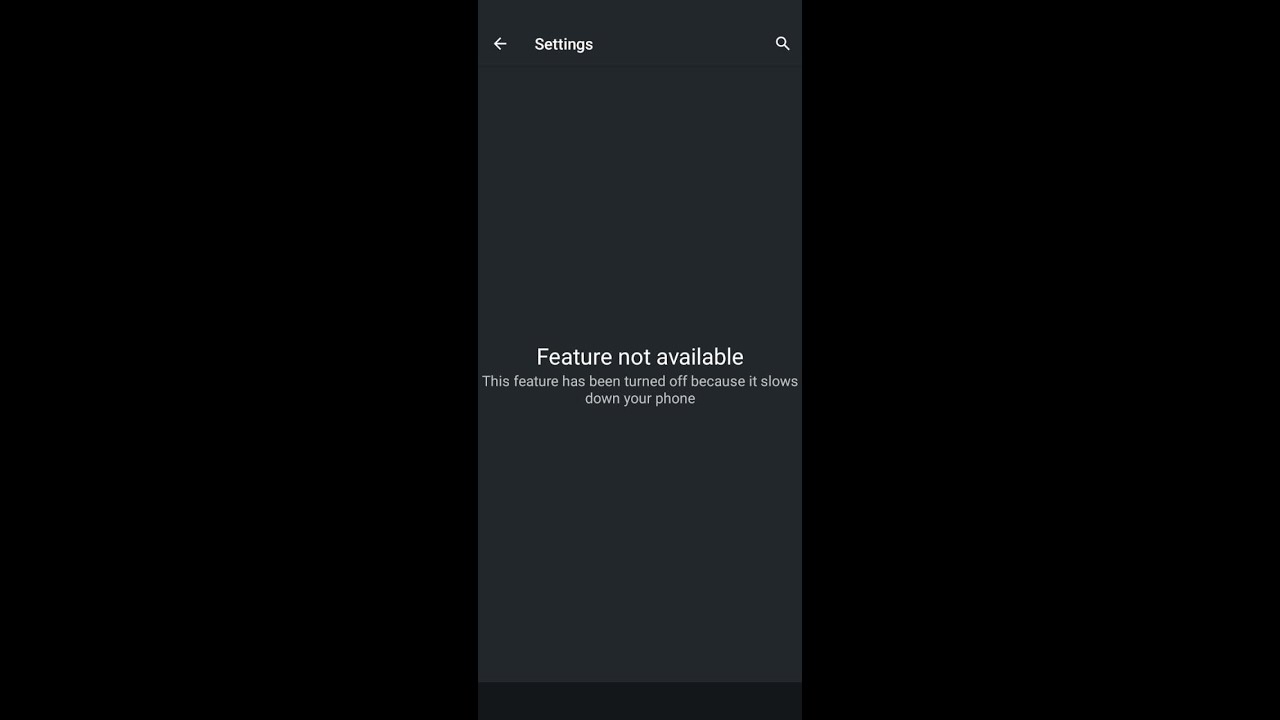 feature not available problem solved - YouTube