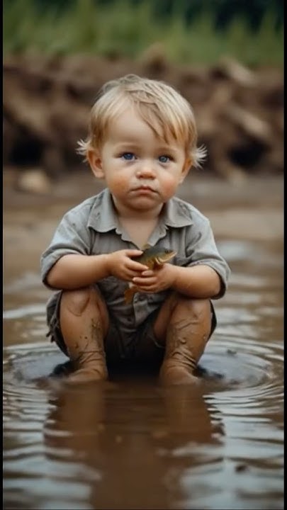 Baby boy sad - YouTube