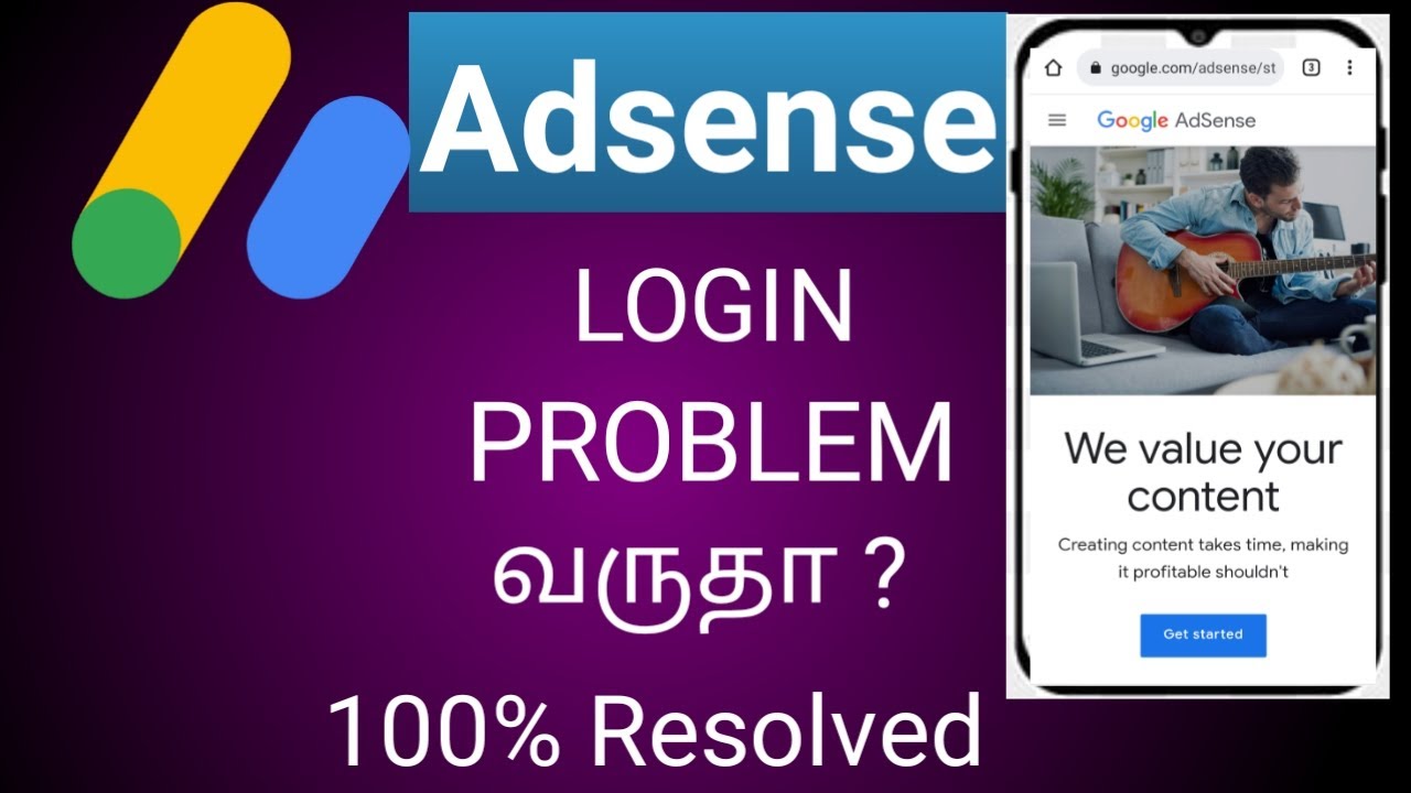 How to make login Adsense account in mobile | How to resolve Adsense ...