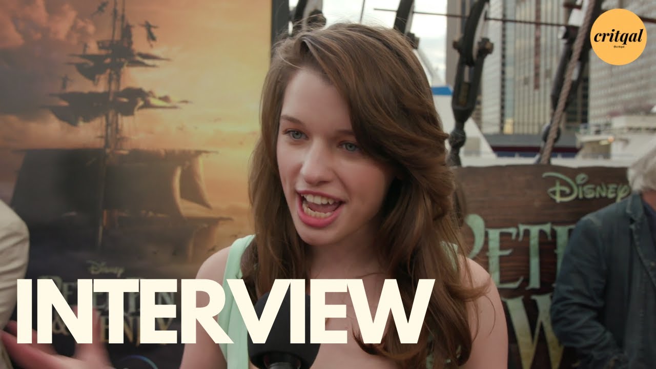 Peter Pan And Wendy - Ever Anderson - "Wendy", NY Screening | Interview ...