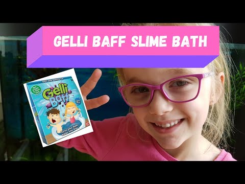 I Try out a GELLI BAFF Slime Bath Challenge || Toy Vlog