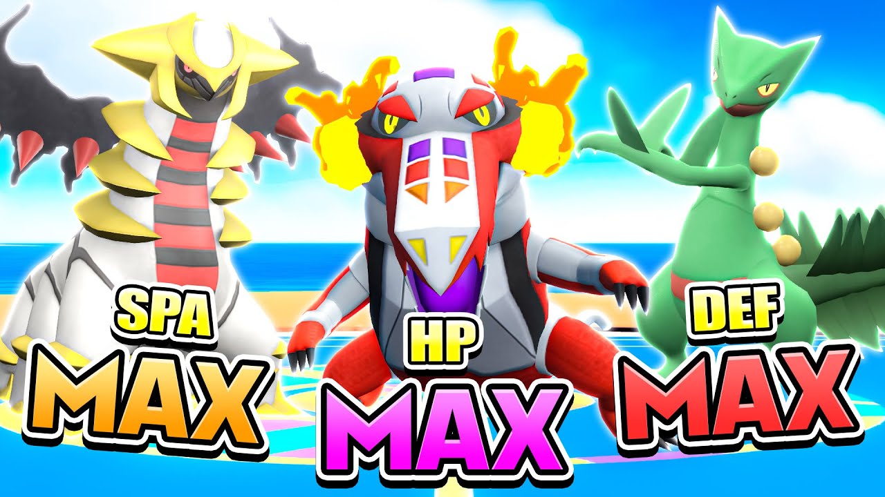We MAX OUT 1 Stat For Every Pokemon We Pick, Then We Battle! - YouTube