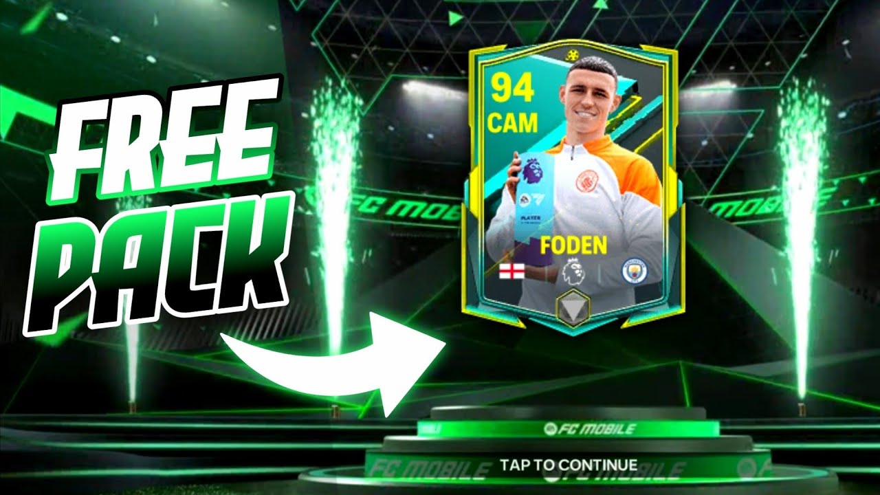 Foden Gift Player Pack Opening! Fc mobile - YouTube