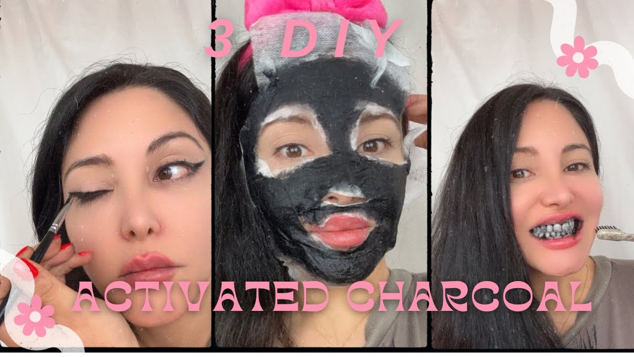 3 AMAZING Activated Charcoal Hacks for Glowing Skin! - YouTube
