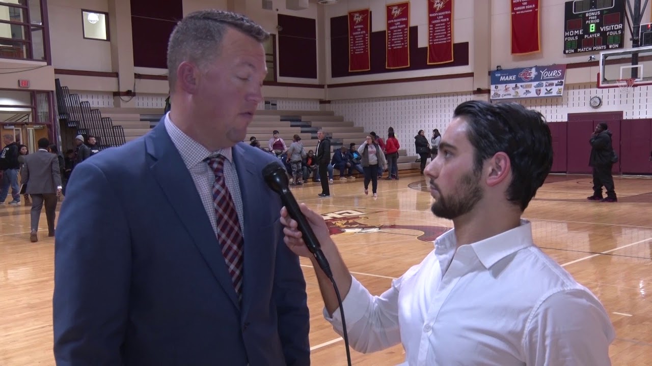 Men's Basketball - Post Game Interview w Jesse Balcer after Loss to ...