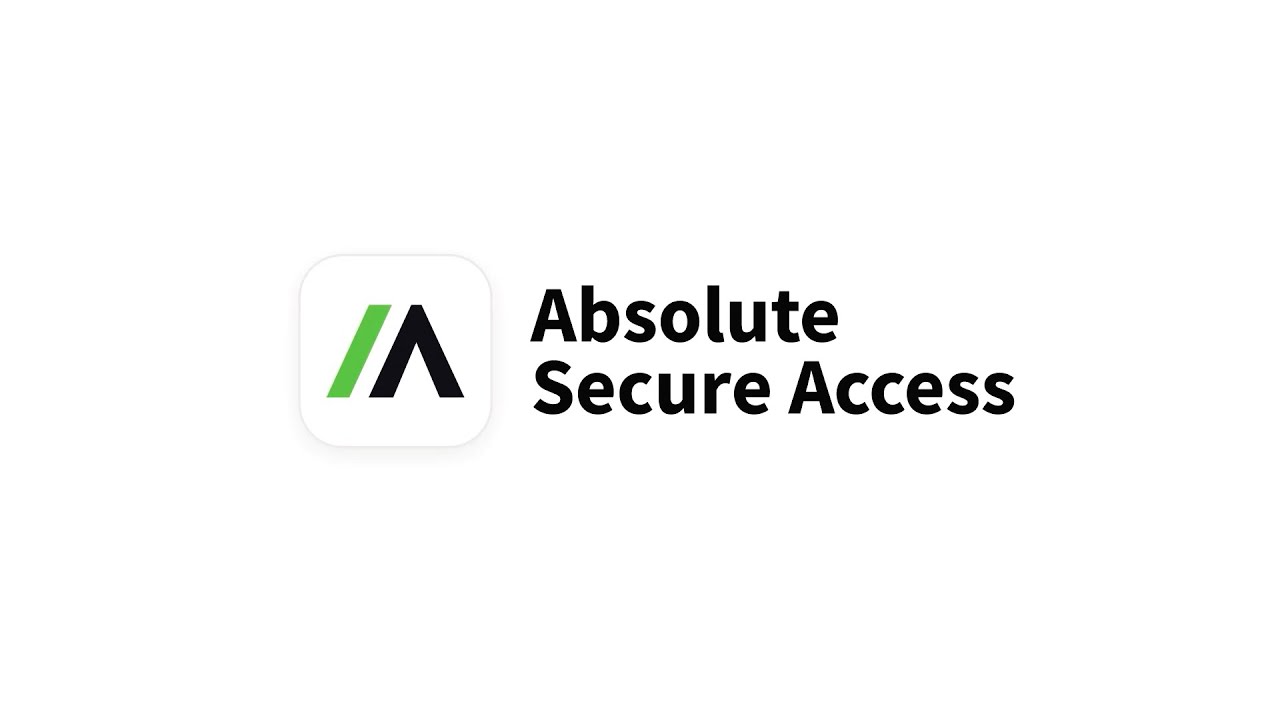Introdução ao Absolute Secure Access - YouTube