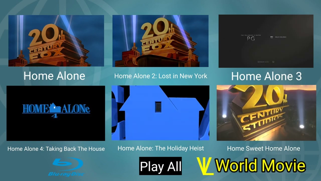 Home Alone Collection DVD MENU (LV WORLD MOVIE) - YouTube