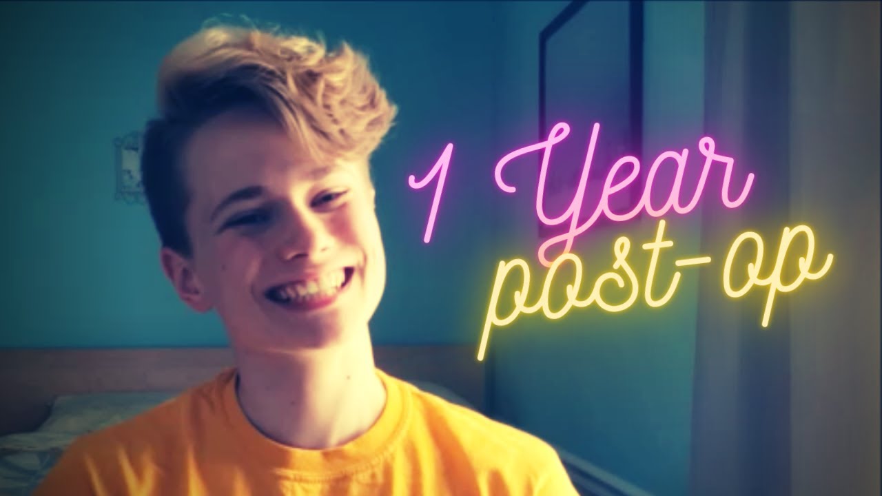 1 Year After Top Surgery! Non-Binary Transition - YouTube