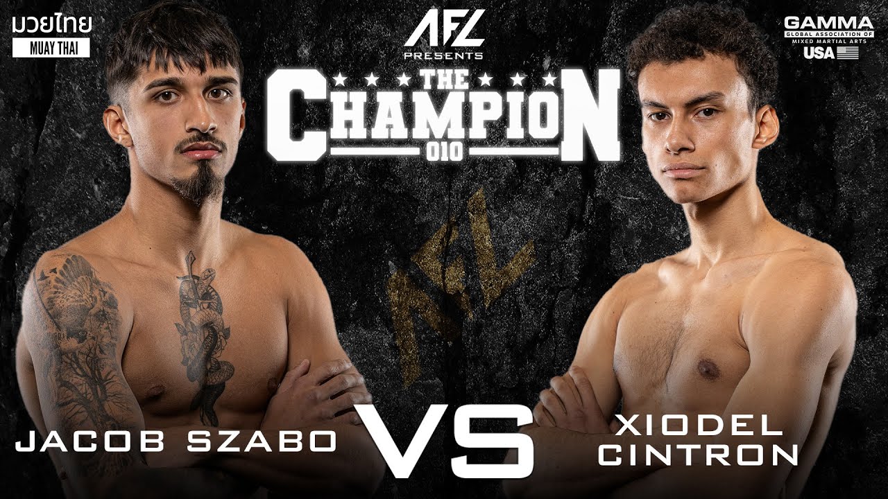 Jacob Szabo Vs Xiodel Cintron Full Fights | AFL Promotions | Muay Thai ...